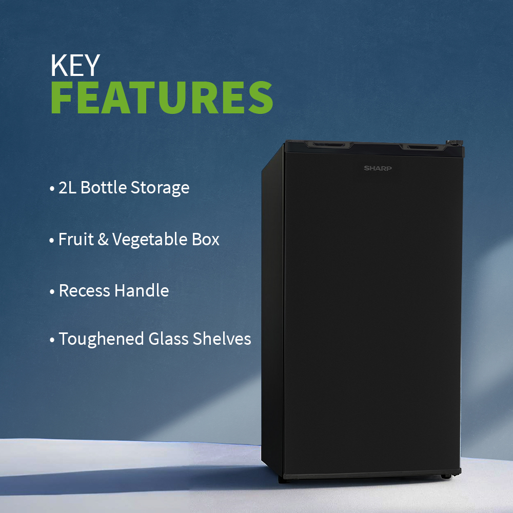 SHARP 92 L 1 Star Mini Direct Cool Single Door Refrigerator | Japan ...